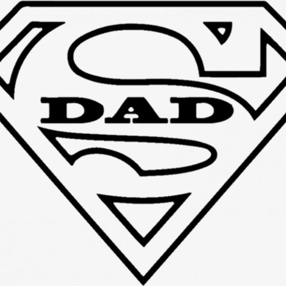78Queen | Wall Decor | Superman Logo Dad Vinyl Decal Customizable 7 | Poshmark